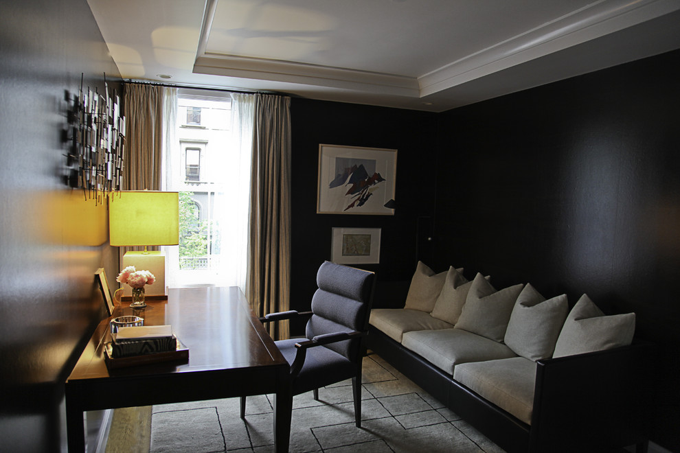 Back Bay Study - Contemporary - Home Office - Boston - by Schranghamer ...