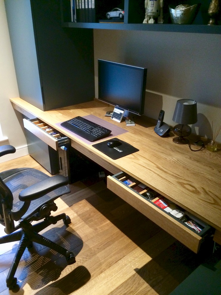 Bespoke Home Study - Contemporary - Home Office - by Carpenter ...