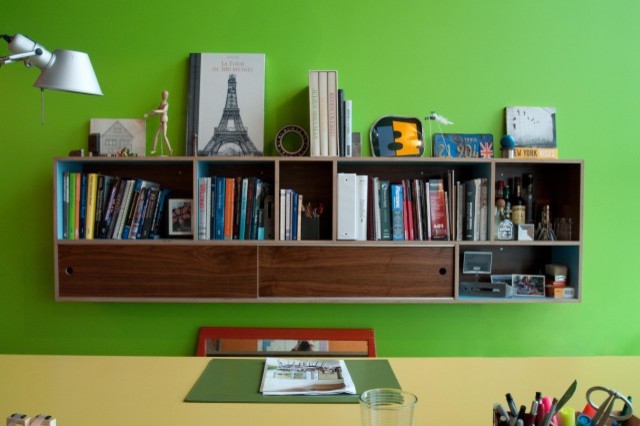 Boone office upper - Modern - Home Office - Seattle - by Kerf Design ...