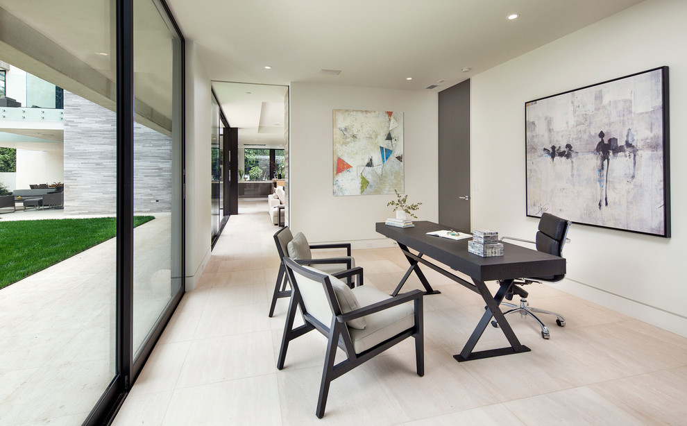 Brentwood - Contemporary - Home Office - Los Angeles - by Corr ...