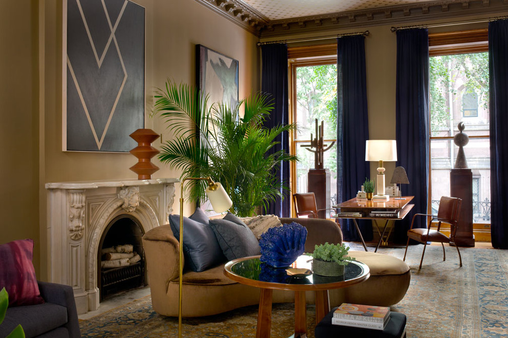 Brooklyn Heights Parlor - Traditional - Home Office - New York - by ...