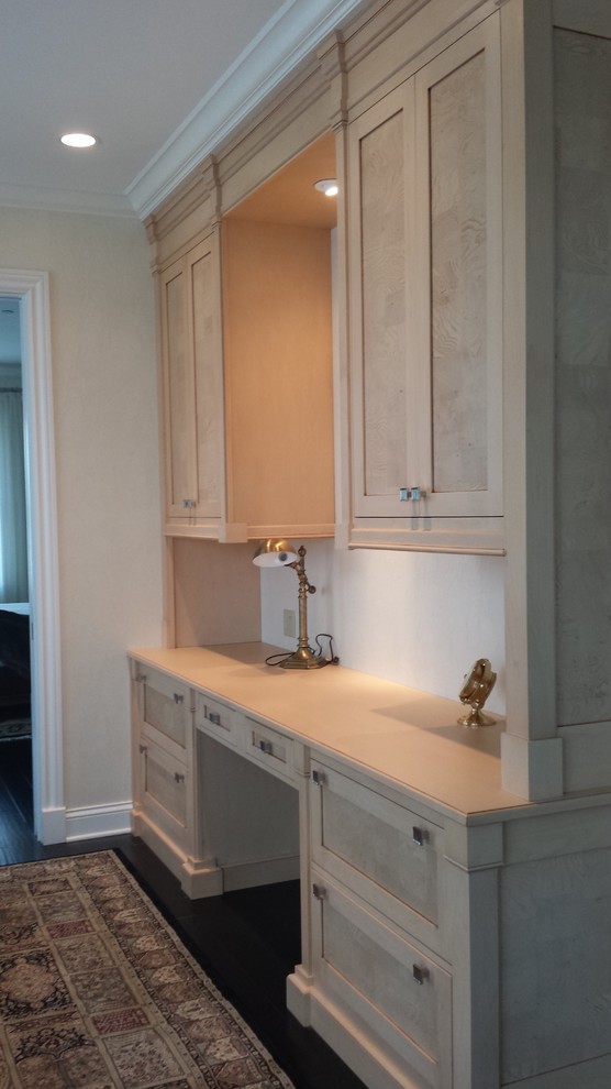 Built In Computer Desk - Transitional - Home Office - St Louis - by ...