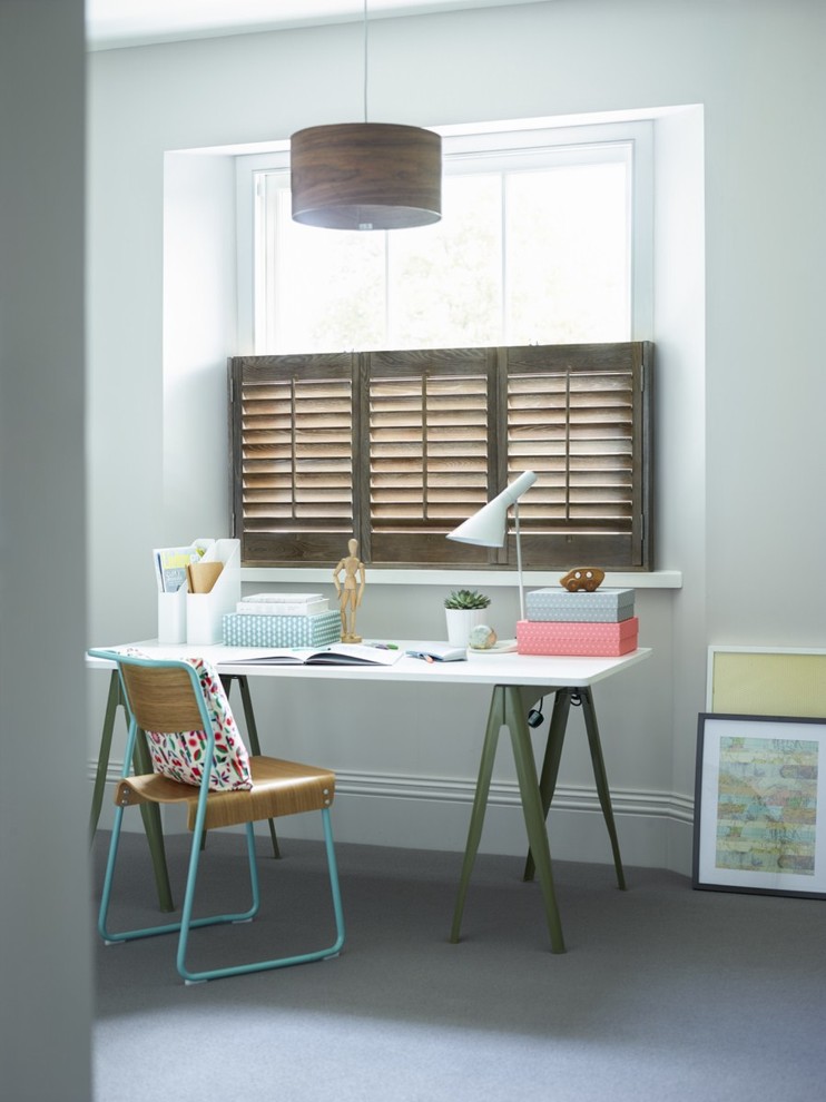 Cafe style shutters - Contemporary - Home Office - Sussex - by ...
