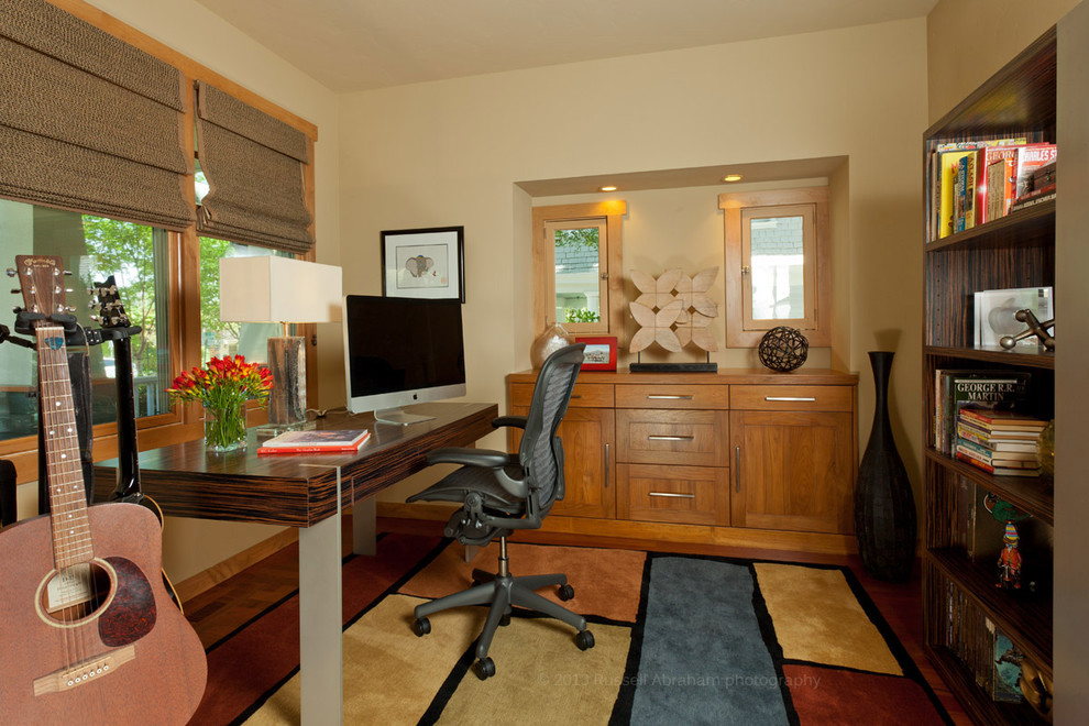 California Contemporary Craftsman - Craftsman - Home Office - San ...