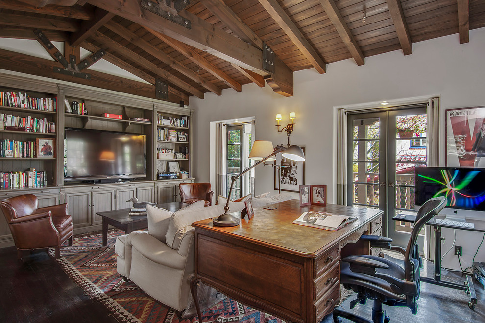California/ Spanish Ranch - Traditional - Home Office - Los Angeles ...