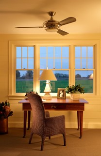 Cape Cod Shingel Style Office Study - Traditional - Home Office ...