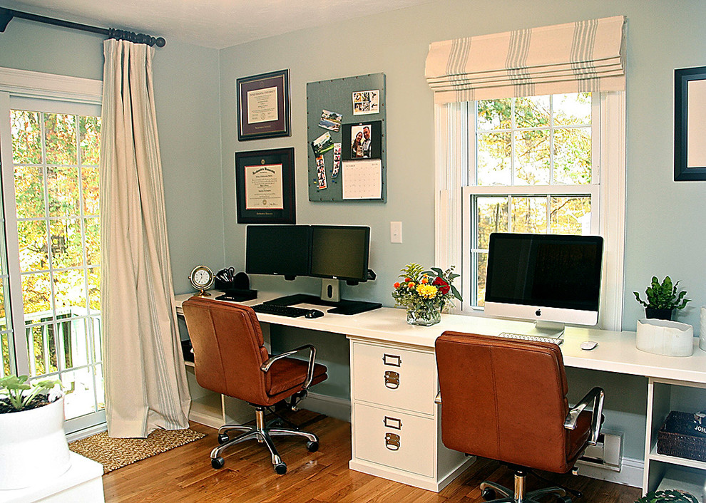 Cape Cod Style Home - Beach Style - Home Office - Boston - by Janet ...