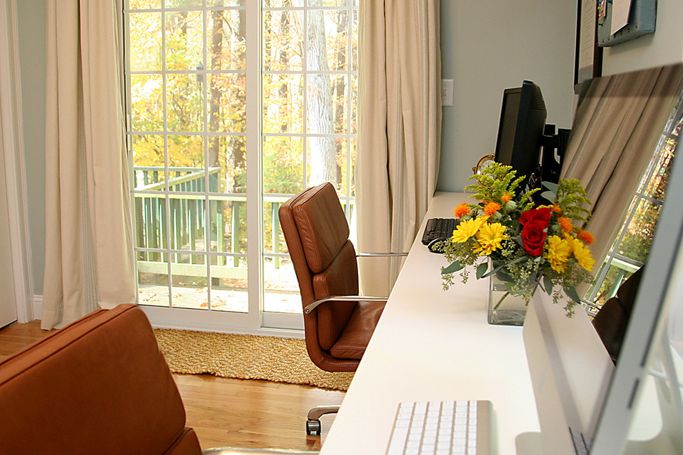 Cape Cod Style Home - Beach Style - Home Office - Boston - by Janet ...