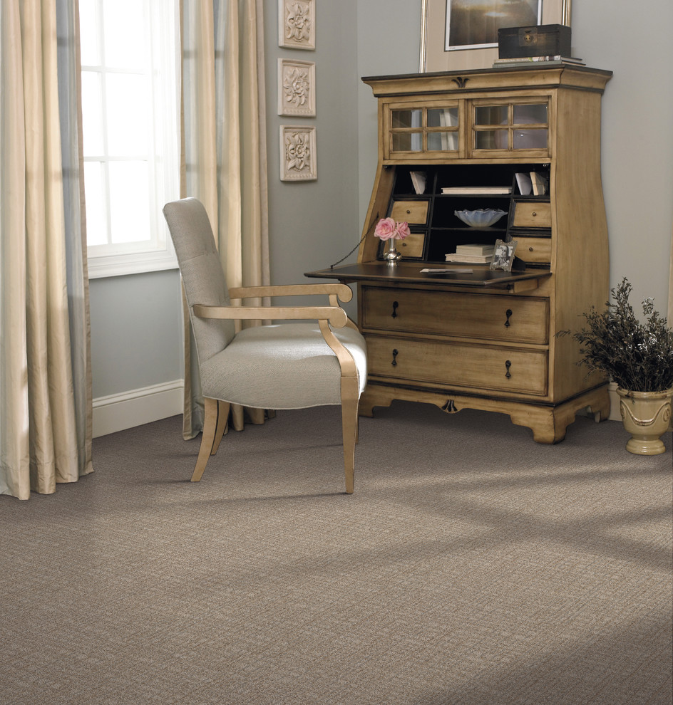 Carpeted Home Office - Traditional - Home Office - Denver - by Inside ...