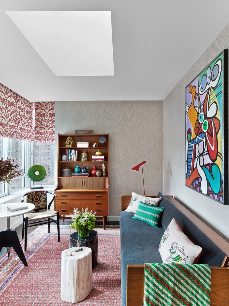 Castle of Color - Eclectic - Home Office - New York - by Kati Curtis ...