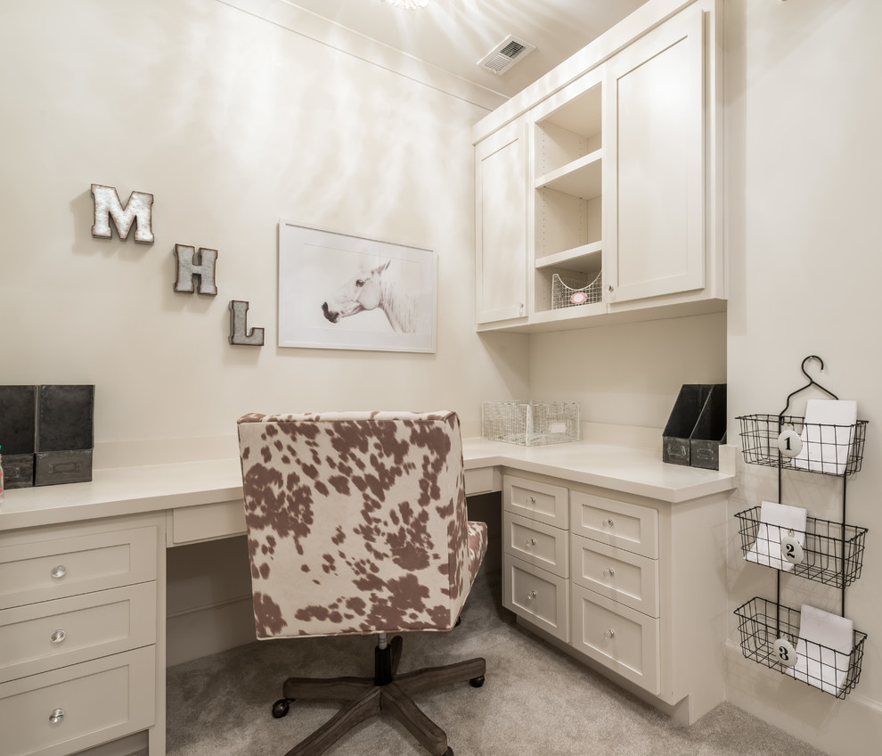 Cavender Basement - Farmhouse - Home Office - Atlanta - by Hart & Lock ...