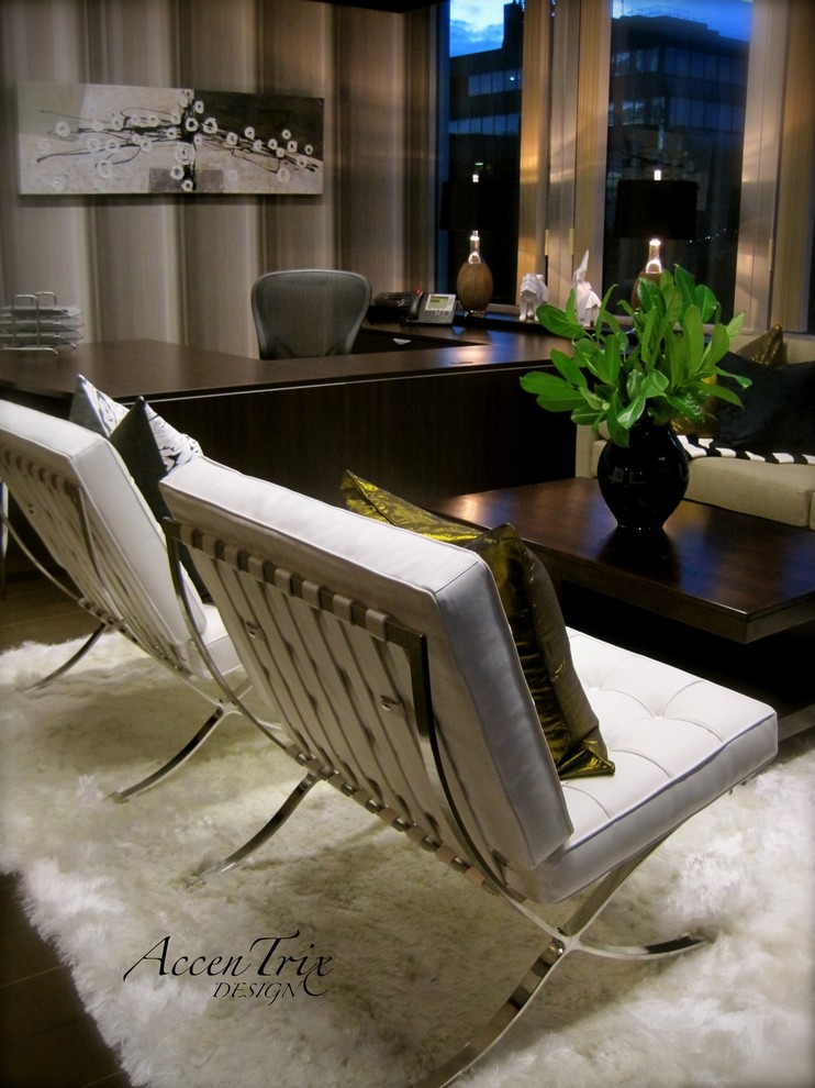 CEO Office Space - Modern - Home Office - Vancouver - by AccenTrix Design | Houzz