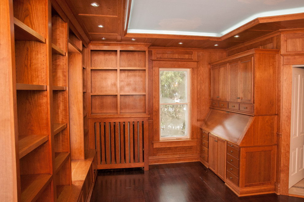 Cherry Library - Craftsman - Home Office - Chicago - by Walnut Creek ...