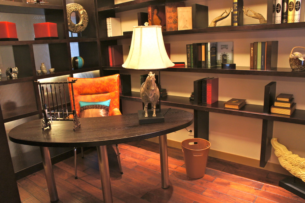 Chinese study room - Asian - Home Office - Other - by Artdecotek & a.d ...