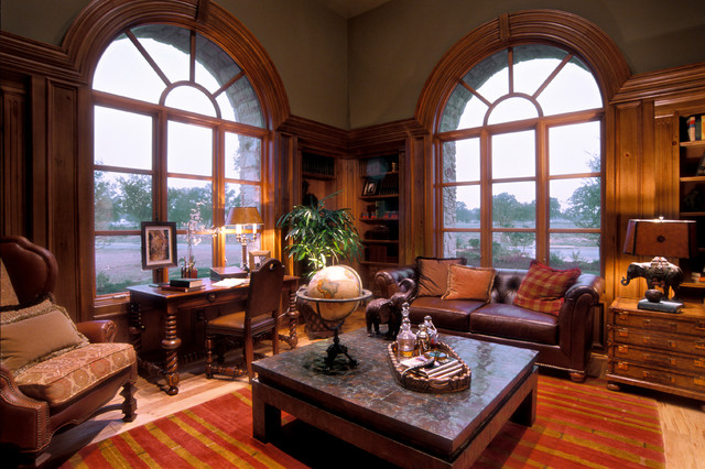 Tuscan Inspired Home Office