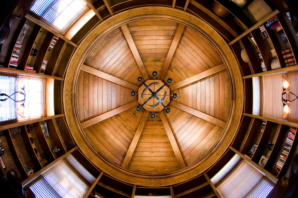 Circular Library - Home Office - Toronto - by Final Touch Custom ...