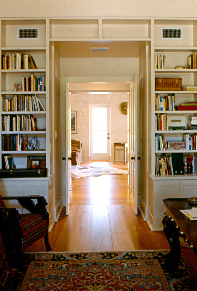 Classic Texas Limestone Residence - Traditional - Home Office - Austin ...