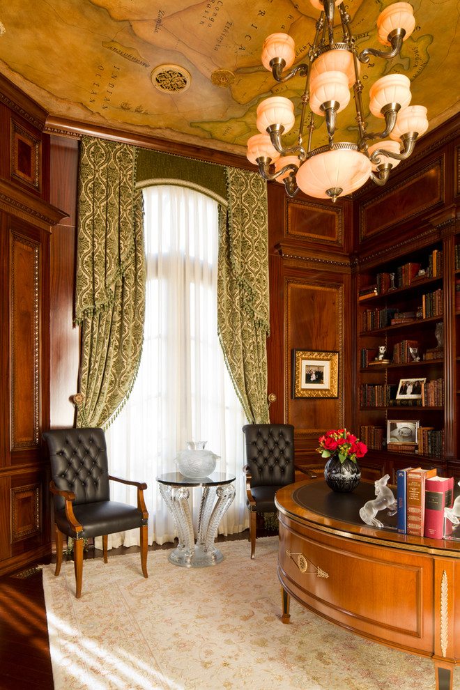 Classical Estate Design and Build - Traditional - Home Office - DC ...