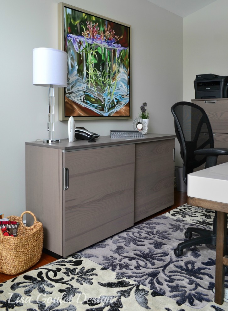 Clean and modern home office - Contemporary - Home Office - Ottawa - by ...