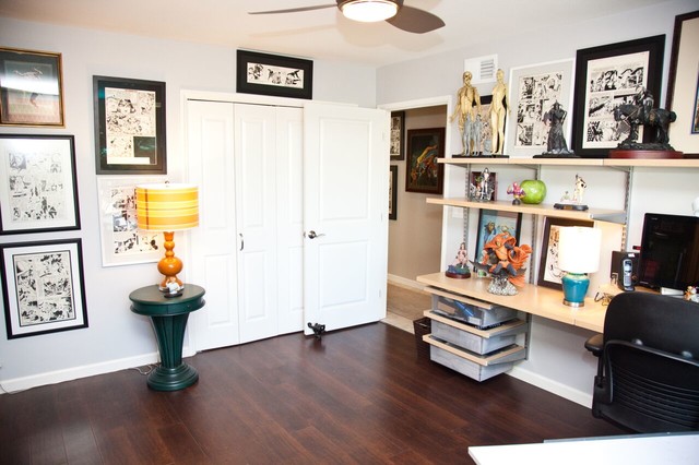 Comic Studio - Contemporary - Home Office - San Diego - by J. Megan ...