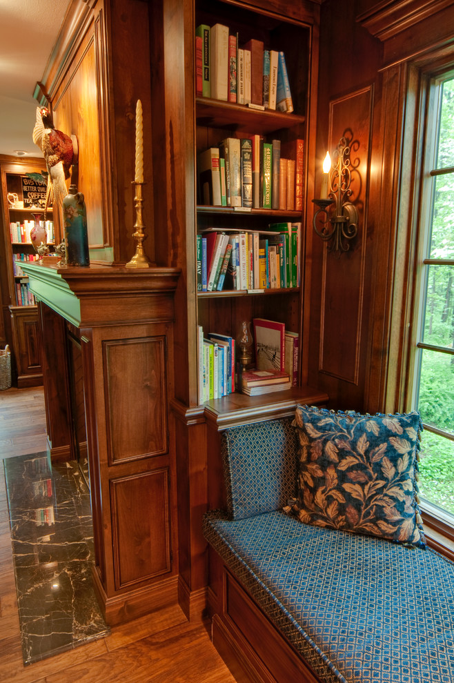 Compass Reading Room - Traditional - Home Office - New York - by ...