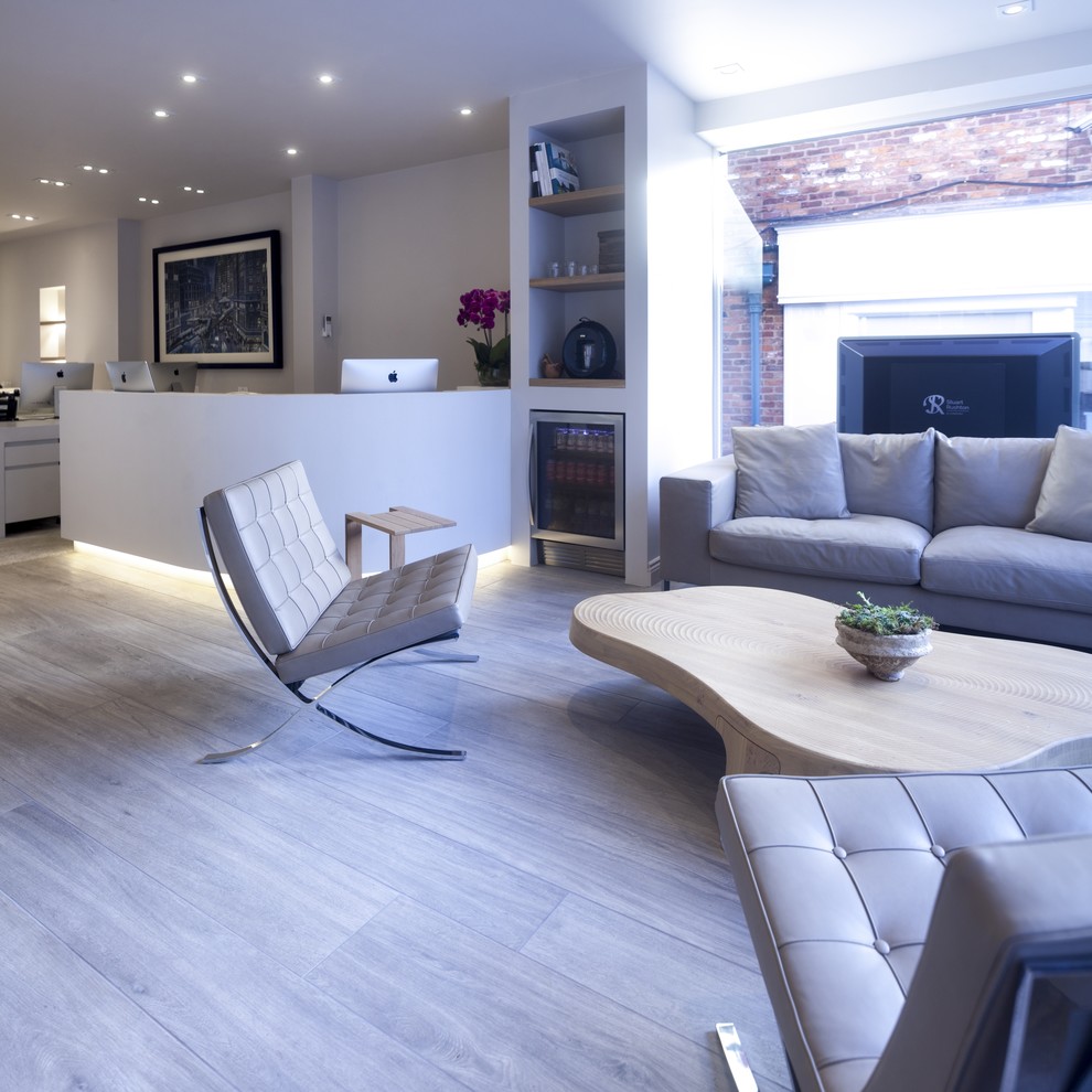 Contemporary Office Interior - Contemporary - Home Office - Cheshire ...