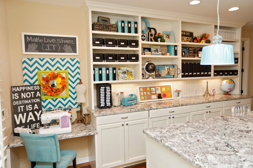 Custom Craft Room - Contemporary - Home Office - Phoenix - by S&S ...