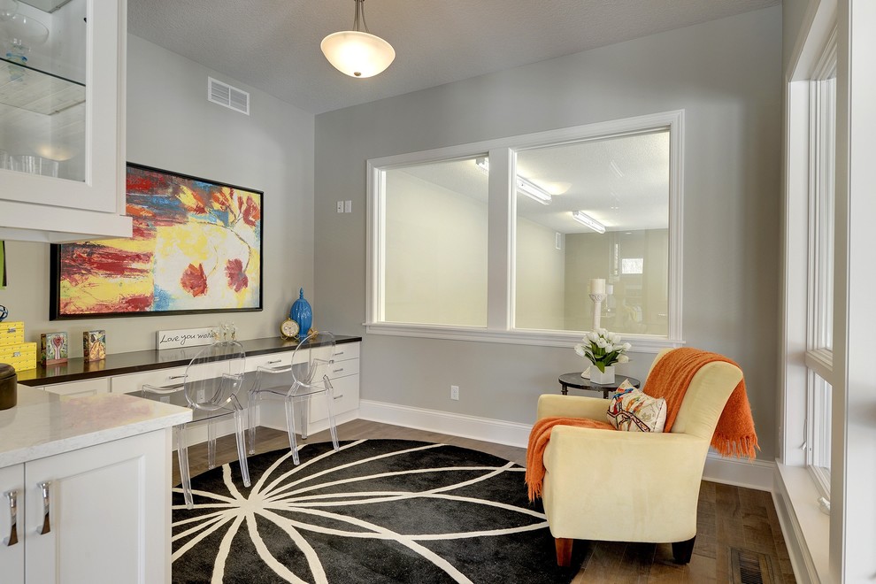 Custom Home - Traditional - Home Office - Minneapolis - by NIH Homes ...