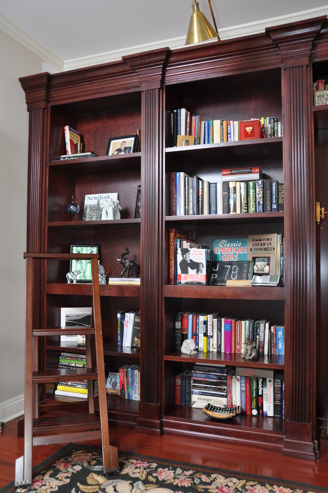 Custom Office/Library - Traditional - Home Office - Newark - by ...
