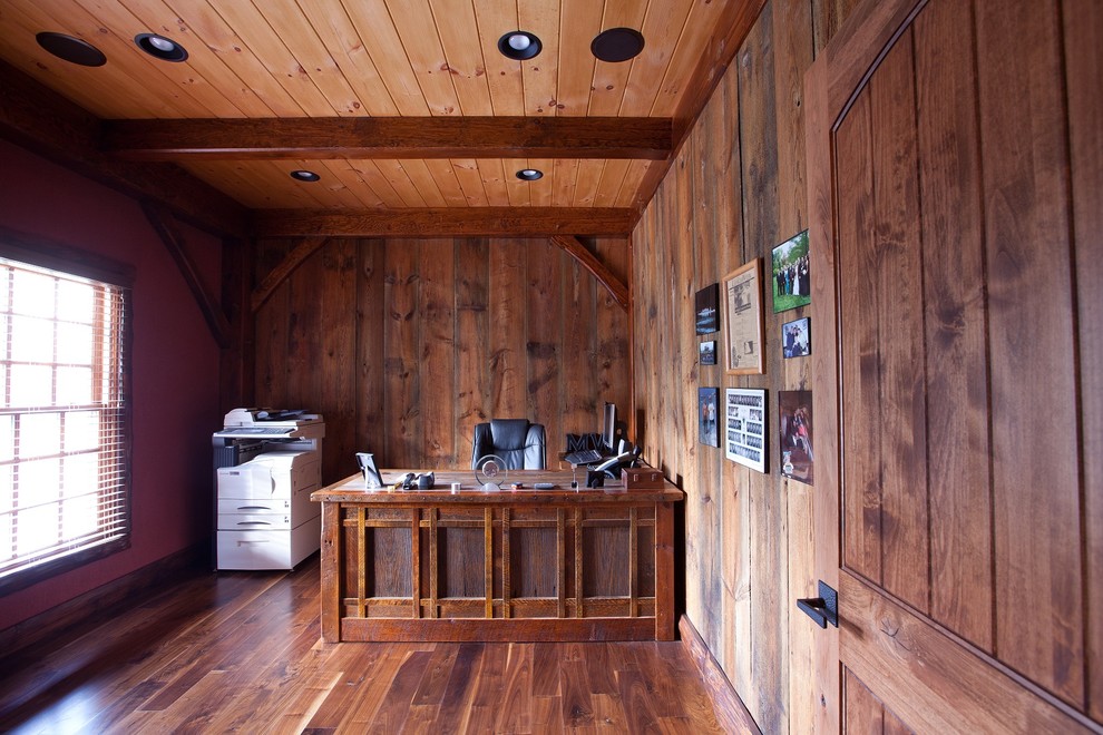 Custom Timber Frame in the Catskills of New York - Traditional - Home ...