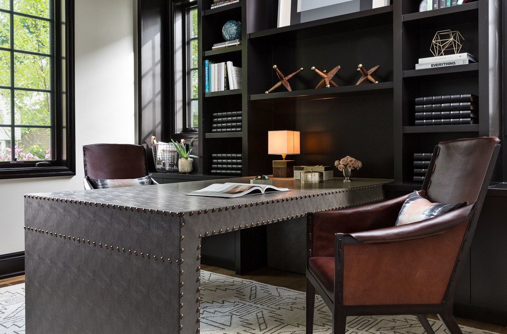 Dayna Flory Interior Remodel in Birmingham - Transitional - Home Office ...