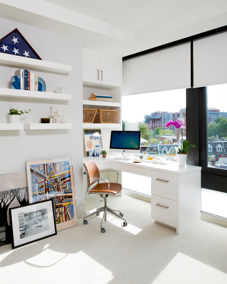 DC Condo - Home Office - Transitional - Home Office - Los Angeles - by ...