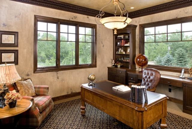 Designer Wall Finishes - Traditional - Home Office - Minneapolis - by M ...