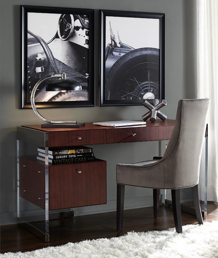 Desk / Vanity Area - Contemporary - Home Office - Dallas - by Mitchell ...