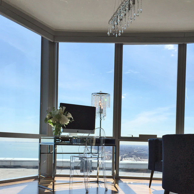 Desk With A View - Transitional - Home Office - Chicago - by Esslinger ...