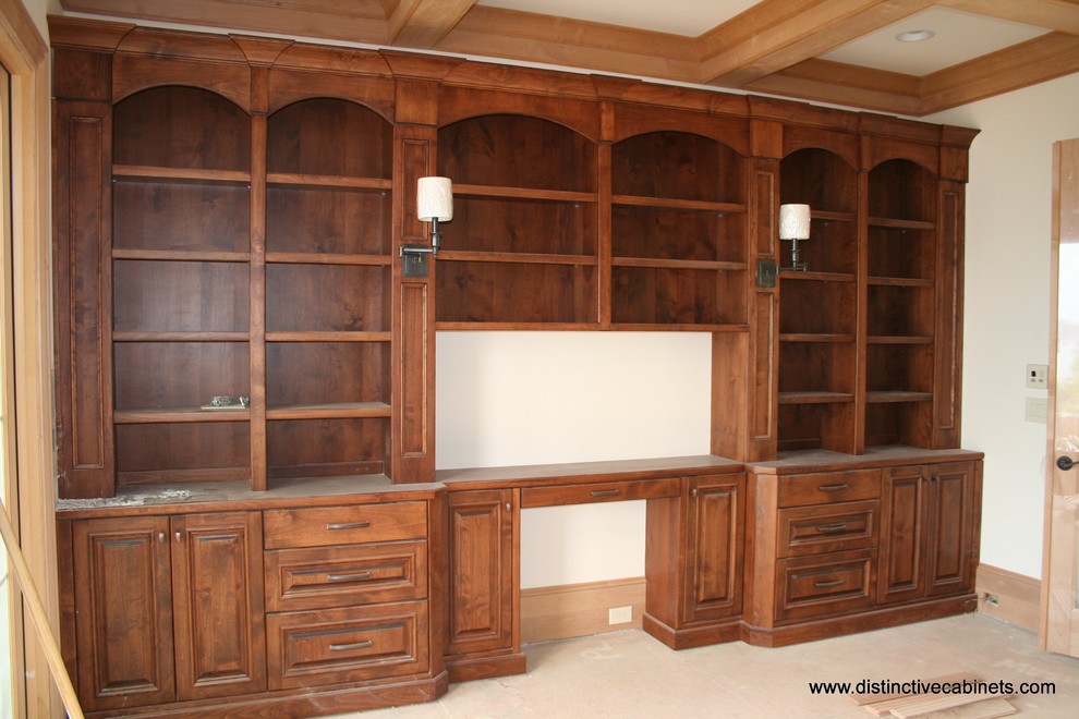 Distinctive Cabinets - Work Spaces - Home Office - Charlotte - by ...
