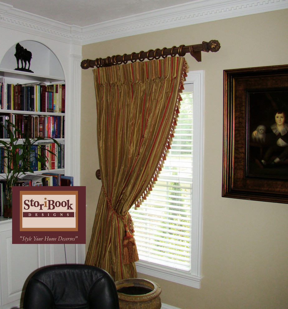 Drapery - Traditional - Home Office - Boston - by sarah devaney-o'neil ...