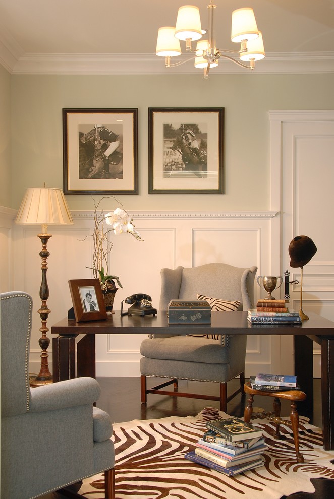 DTM Interiors Los Angeles - Traditional - Home Office - Los Angeles ...