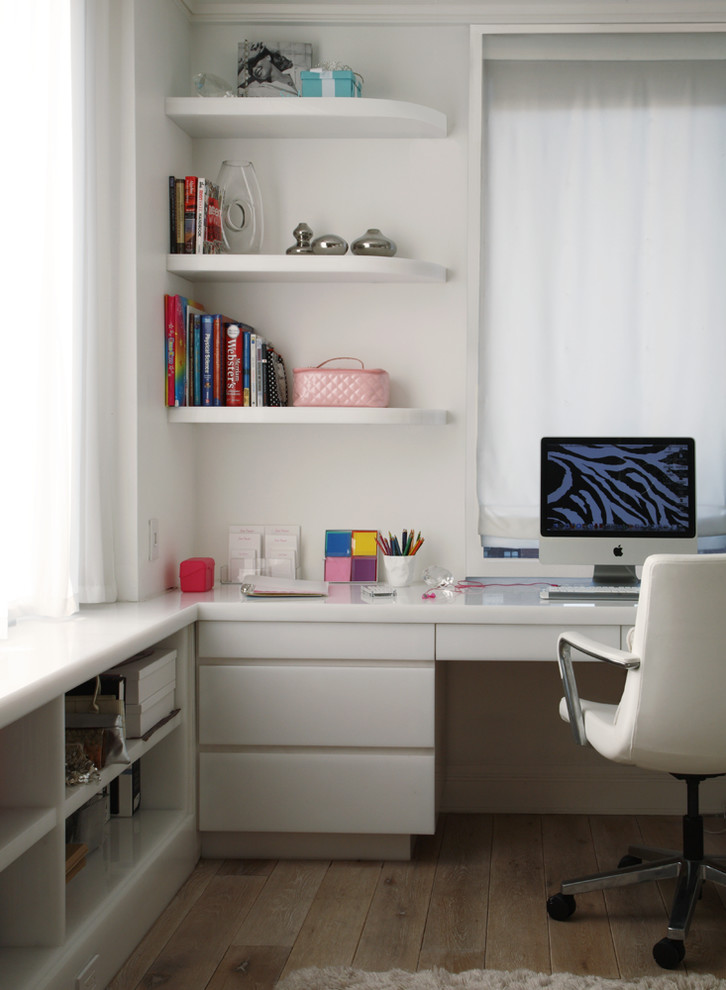 East End Ave Manhattan Modern Duplex - Contemporary - Home Office - New ...