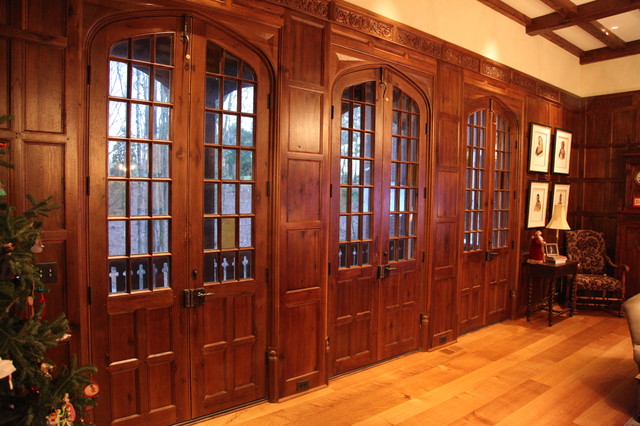 English Paneling - Residential - Traditional - Home Office - Dallas ...