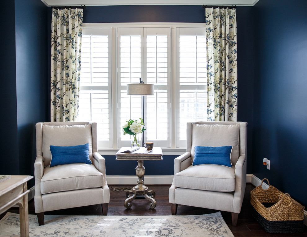 European elegance in Chantilly - HOME OFFICE - Transitional - Home ...