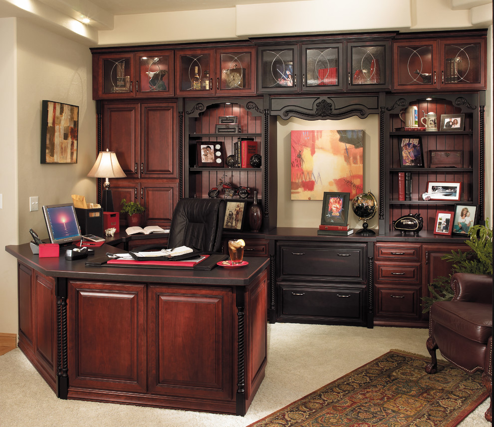 Fieldstone Cabinetry Designs - Traditional - Home Office - Miami - by ...