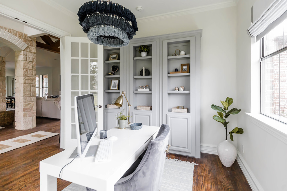 Firewheel Project - Beach Style - Home Office - Dallas - by Laura ...