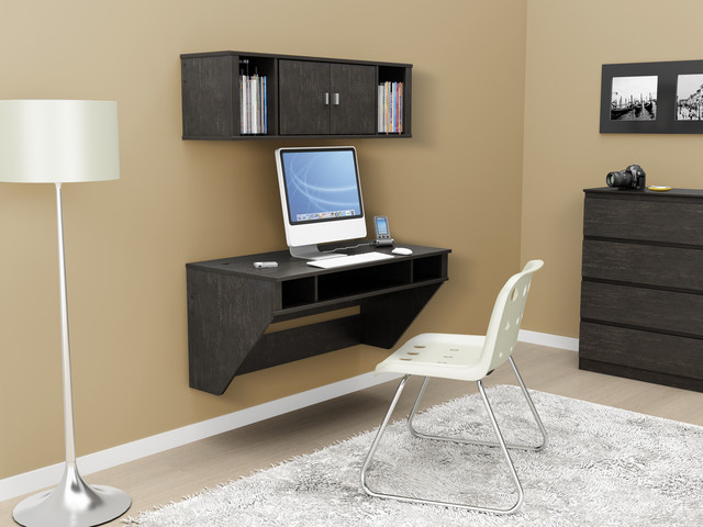 Floating Desk Collection - Moderno - Despacho - Vancouver - de Prepac ...