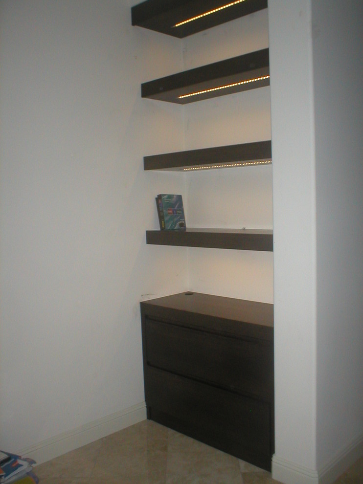 Floating Shelves - Modern - Home Office - Orange County - by ...