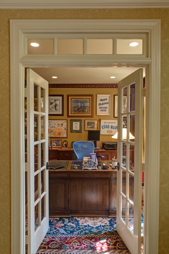 Foyer/Home Office - Traditional - Home Office - DC Metro - by Case ...