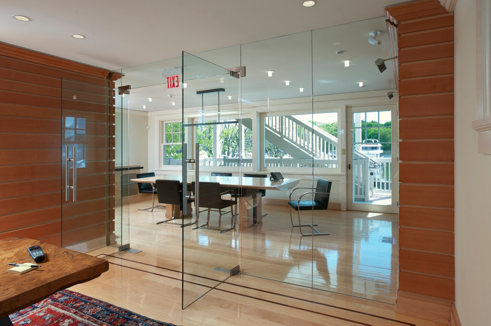 Glass Conference Room Door