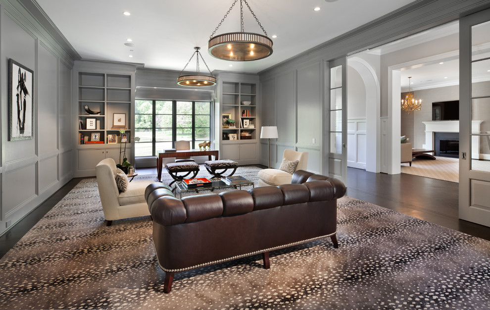 French Country meets Modern - Home Office - DC Metro - by Morgan ...