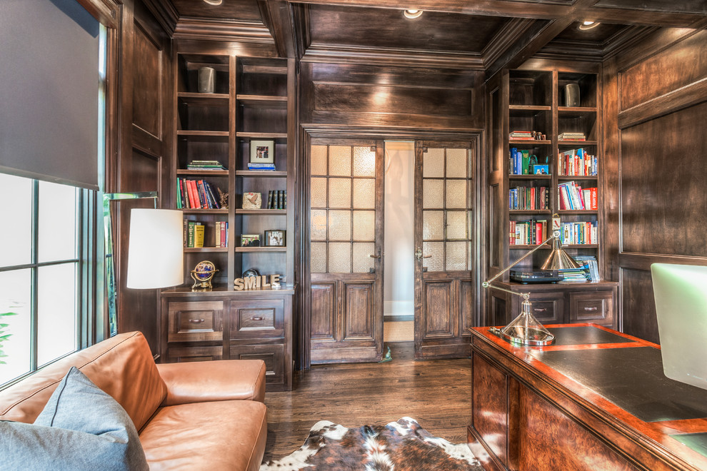 French Flare - Transitional - Home Office - Other - by Skowron Interior ...