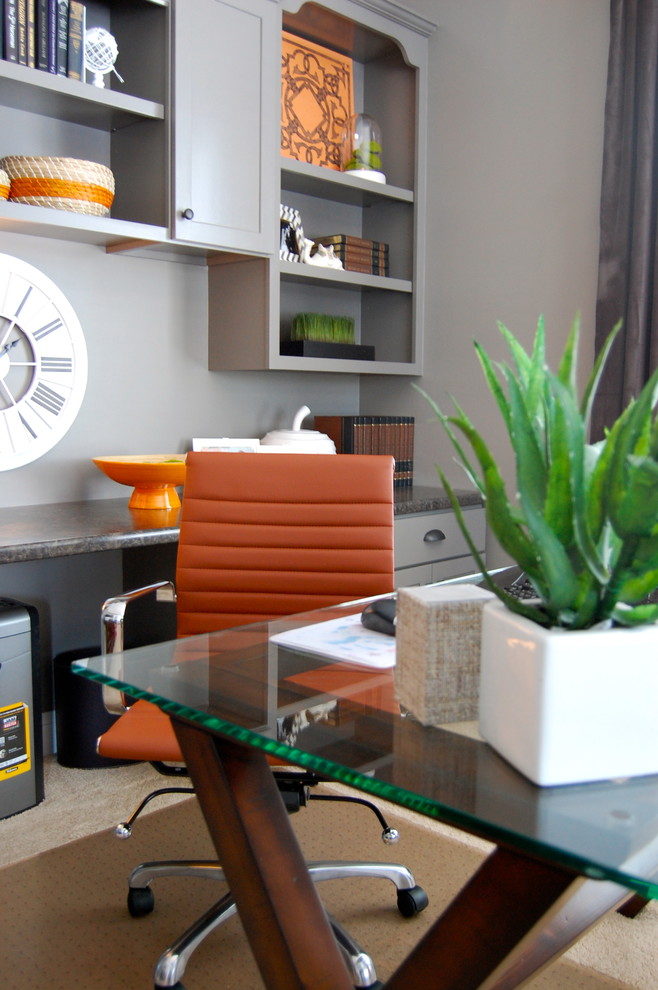 Fresh Modern Home Office - Contemporary - Home Office - Indianapolis ...